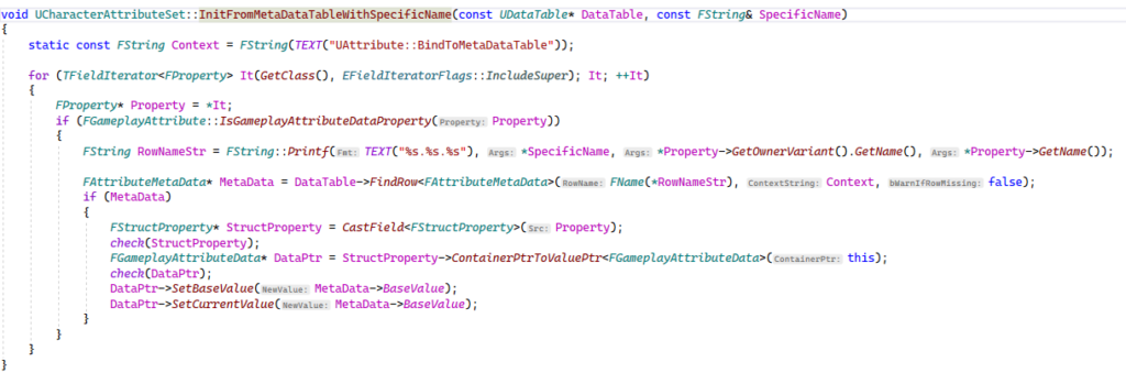 [UE]AbilitySetのパラメータをDataTableで初期化する方法 | Nakataゲーム制作ブログ